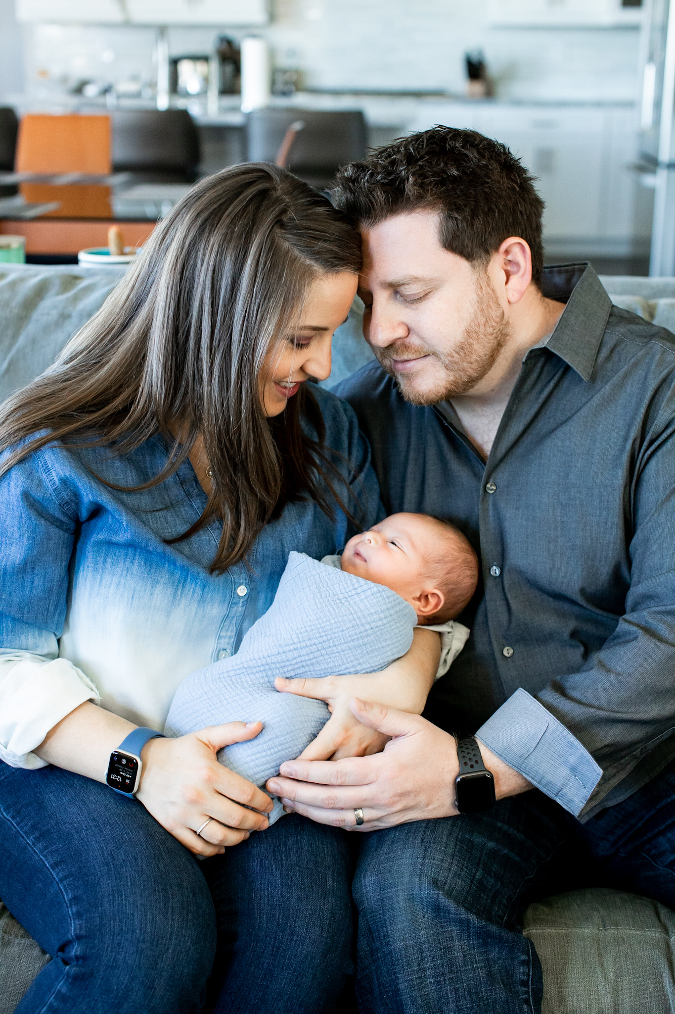 Newborn lifestyle session with baby Caleb - alisabrooksphotography.com