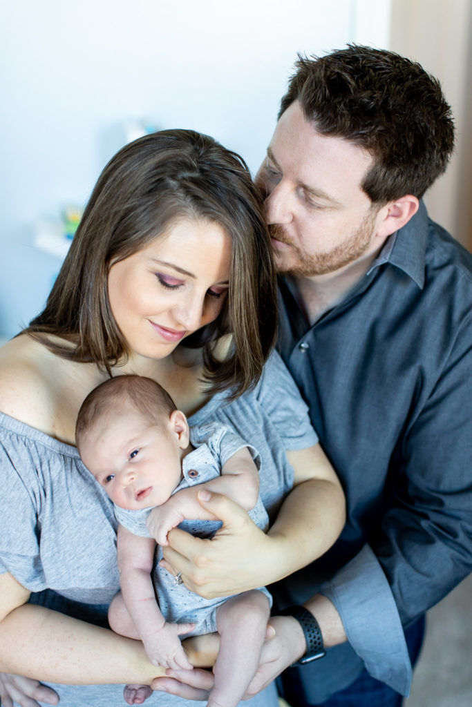 Newborn lifestyle session with baby Caleb - alisabrooksphotography.com
